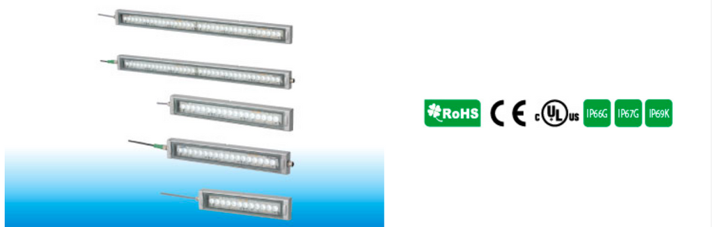 NEW CLK-AG IP69K LED Lighting Water Oil Chemical Resistant IP66G IP67G