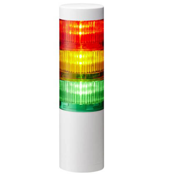 Patlite SignalFx LR6-202WJNW-RY LED Signal Tower Light Machine Safety ...