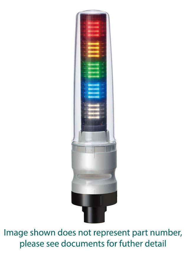 PATLITE LS7-9 LED Signal Tower Wash down proof for Food & Beverage ...